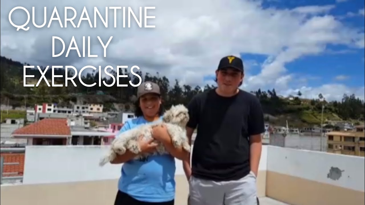 QUARANTINE DAILY EXERCISES | EXPECTATION VS REALITY - YouTube