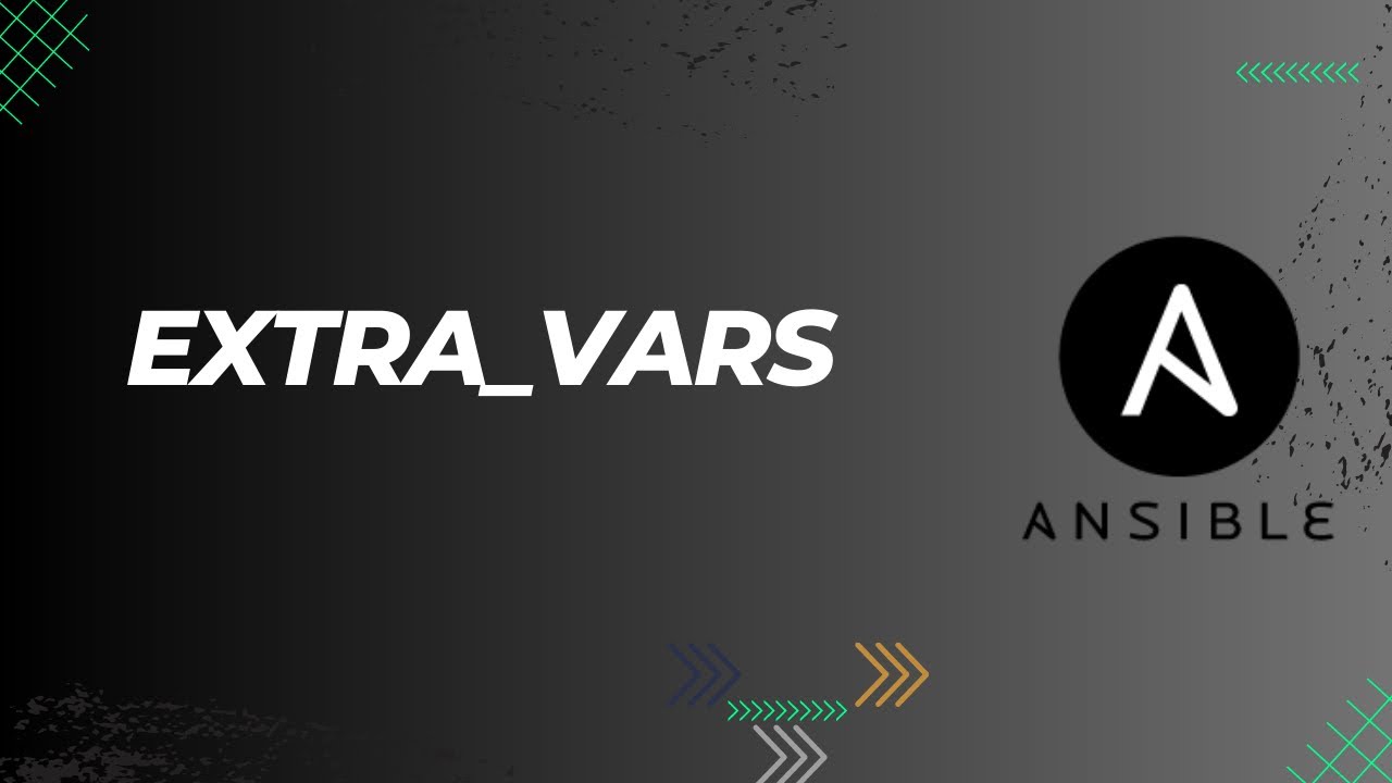 Ansible Extra Vars Tamil Harshaselvi Youtube