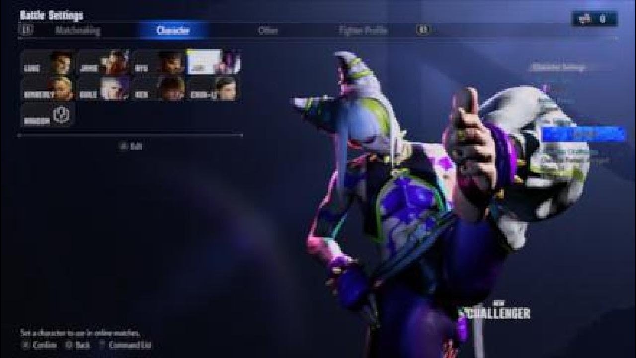 Street Fighter 6 - Just Juri. Staring at her foot. For awhile. Enjoy ...