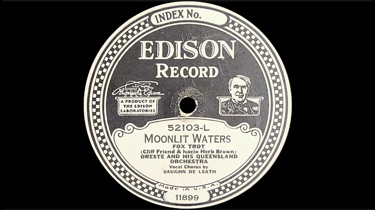 "Moonlit Waters" by Oreste and His Queensland Orchestra 1927 - YouTube