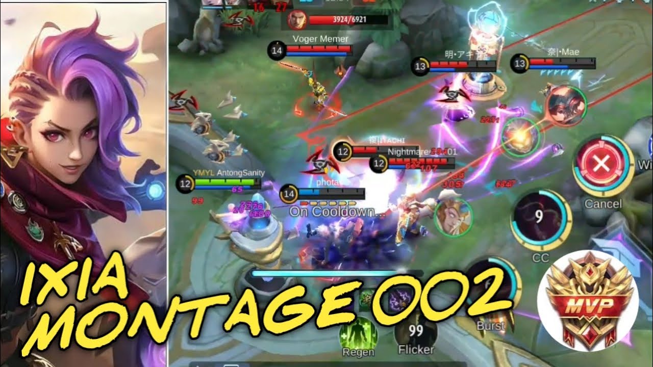 IXIA MONTAGE 002 - Godmode Satisfying Kills and Gameplays - How To Use ...