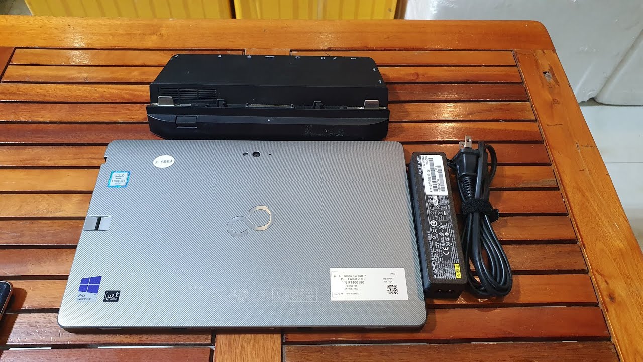 Chỉ 2,3tr Máy tính bảng fujisu Arrows Tab Q616 kèm dock và sạc, cảm ứng ...