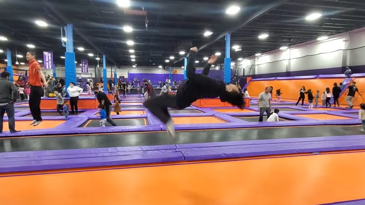 Beginners Back Flip Training - YouTube