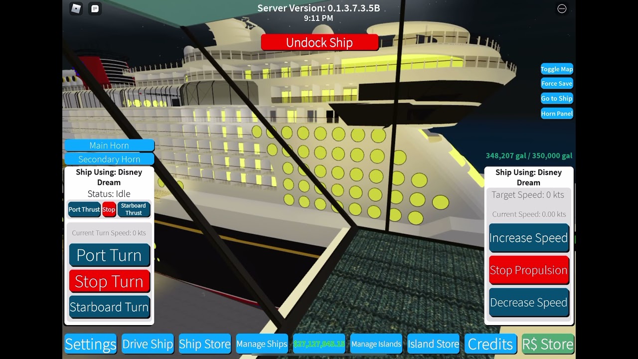 Disney cruise Horn Battle Disney Dream vs Disney Bliss - YouTube
