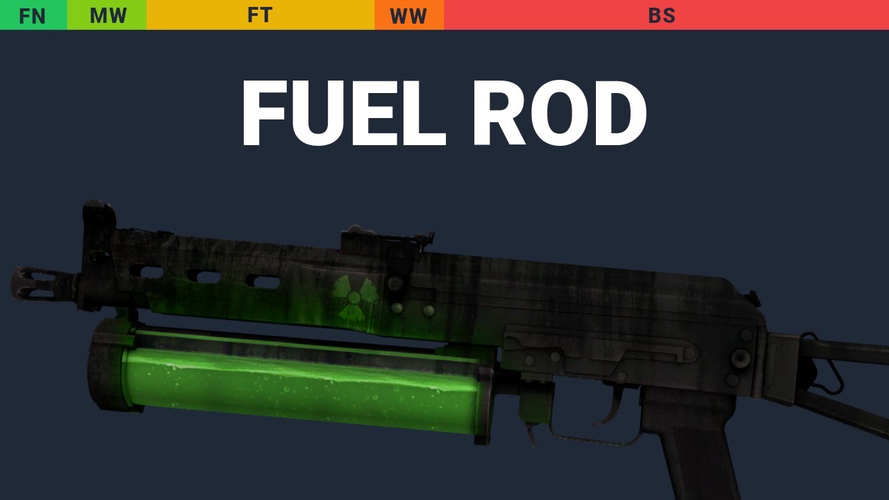 PP-Bizon Fuel Rod - Skin Float And Wear Preview - YouTube