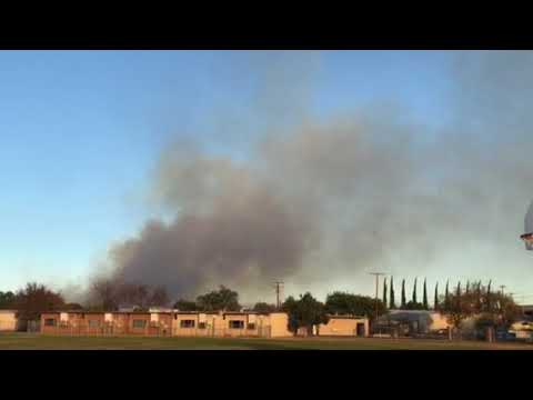 Murrieta California Fire Liberty Fire 12/07/2017 - YouTube