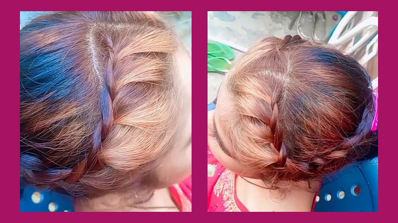 Sayed French choti kaise bnae 💁 french choti hair style ।। New hair ...