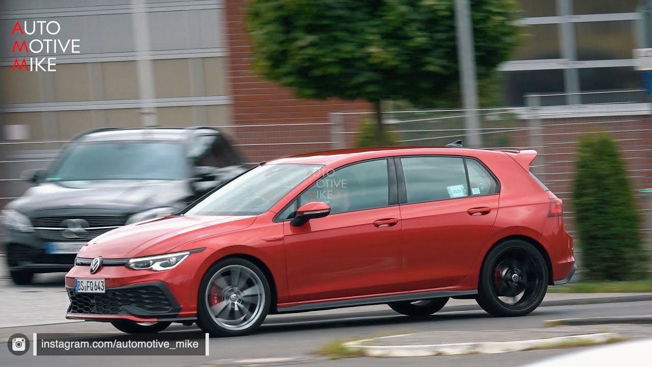 2021 VOLKSWAGEN GOLF 8 GTI TCR SPIED TESTING ON THE NÜRBURGRING - YouTube