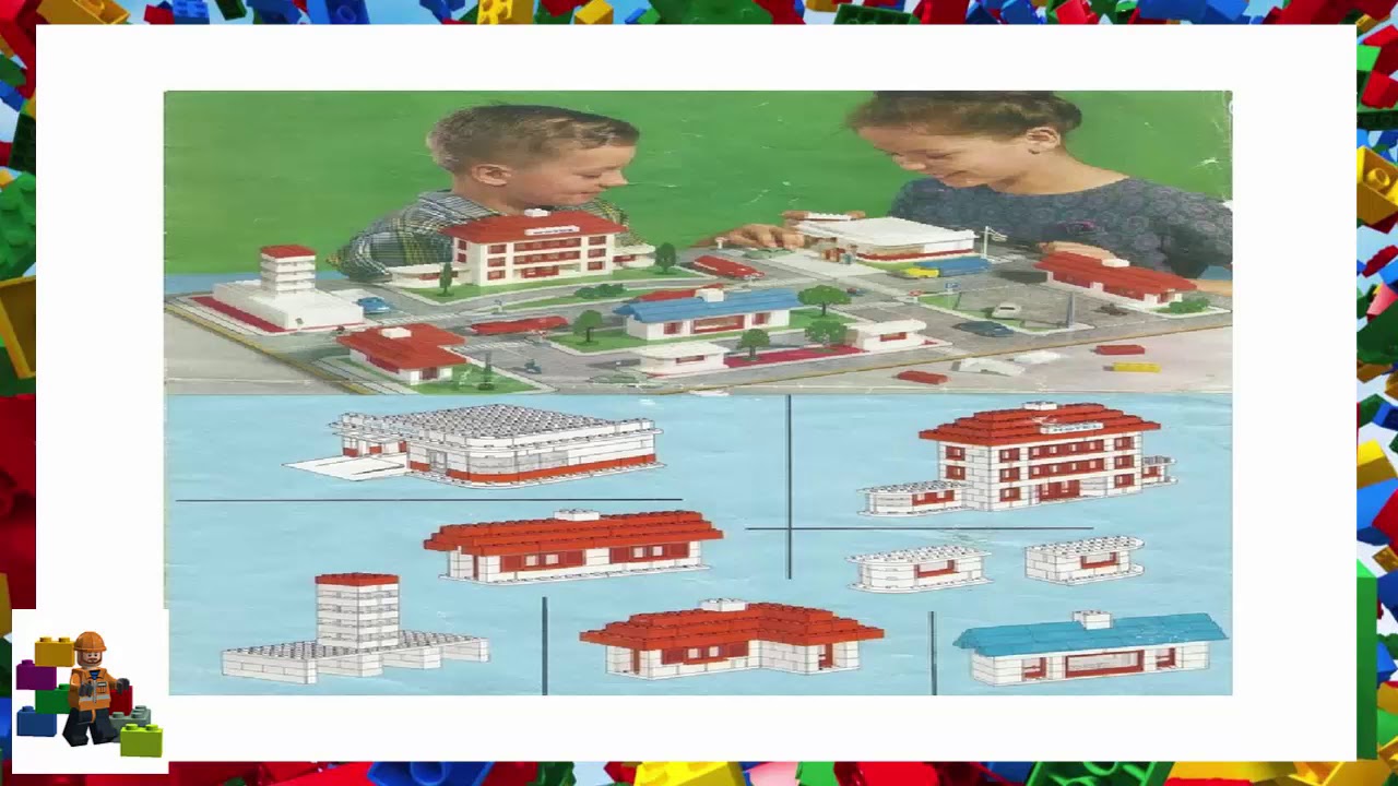 LEGO instructions - System - Town Plan - 810 - Town Plan - Continental ...