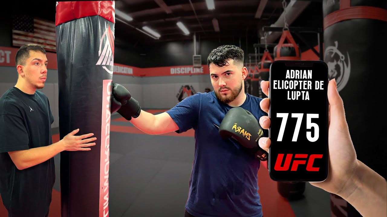 Adrian Elicopter testeaza FORTA PUMNULUI !! - YouTube