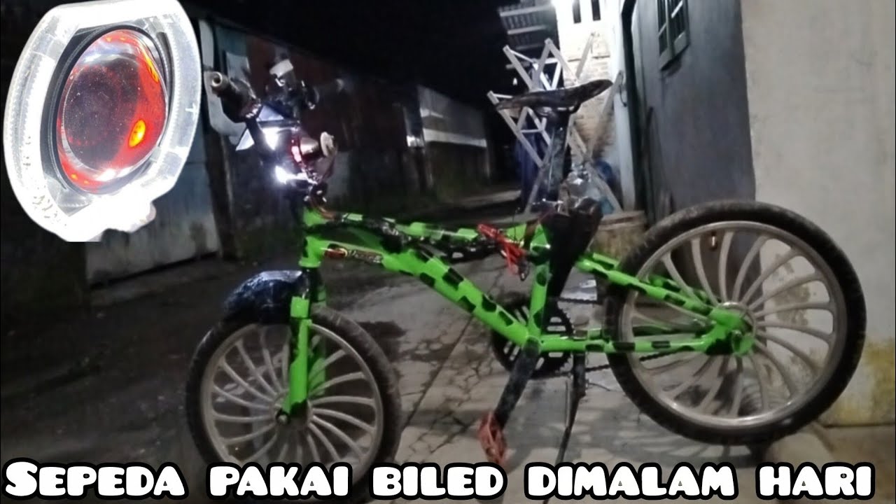 Sepeda Hedon pakai biled mengalami konslet pada kabel. - YouTube