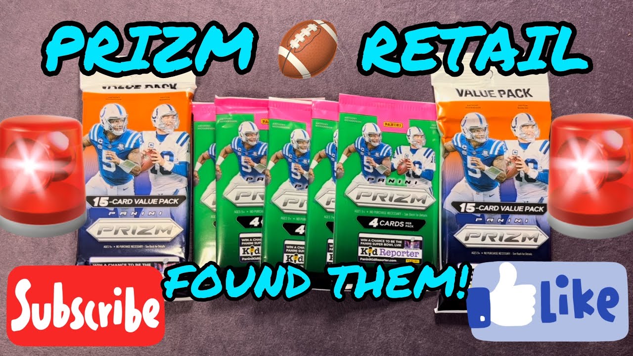 🚨 Finally Found Some Retail Packs! 2023 Prizm Retail Packs and Value ...