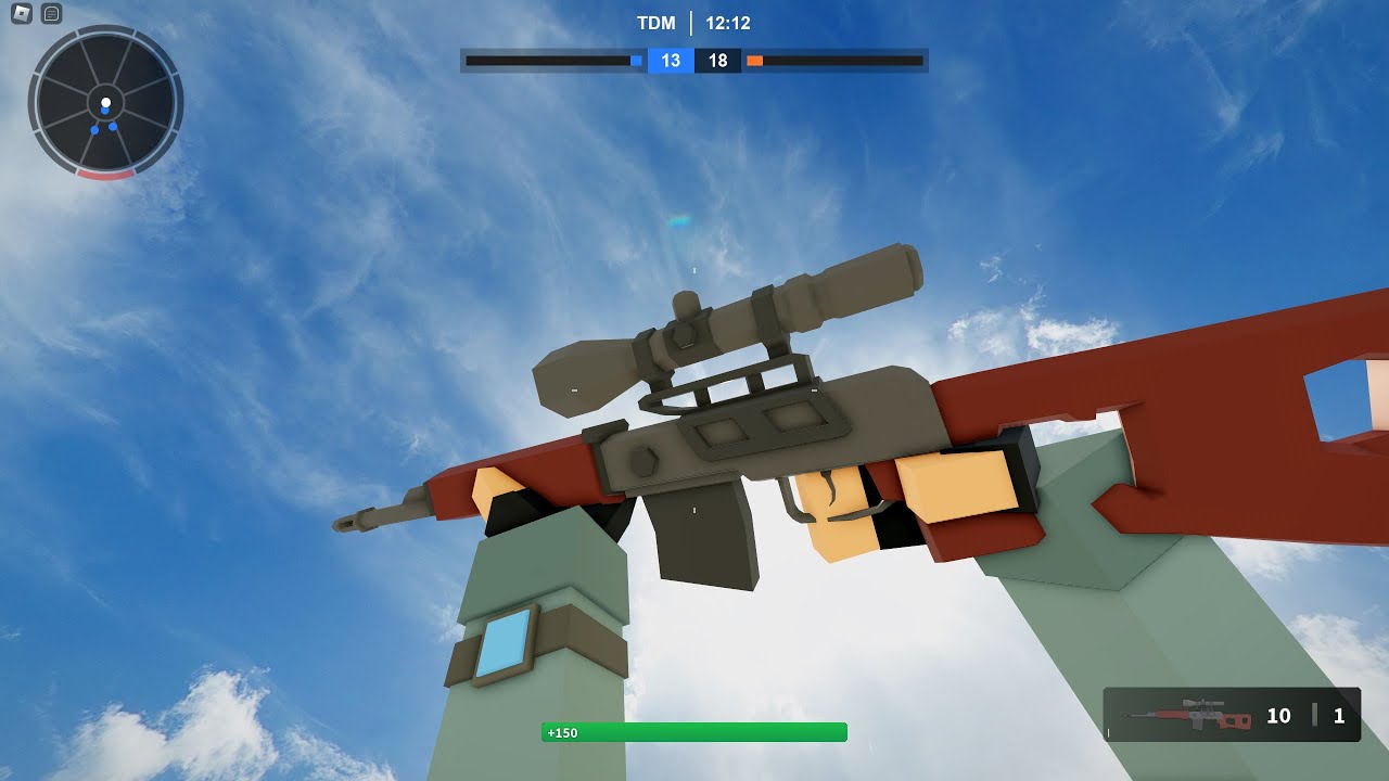 Dragunov Classic Legendary Skin [Roblox Bad Business] - YouTube