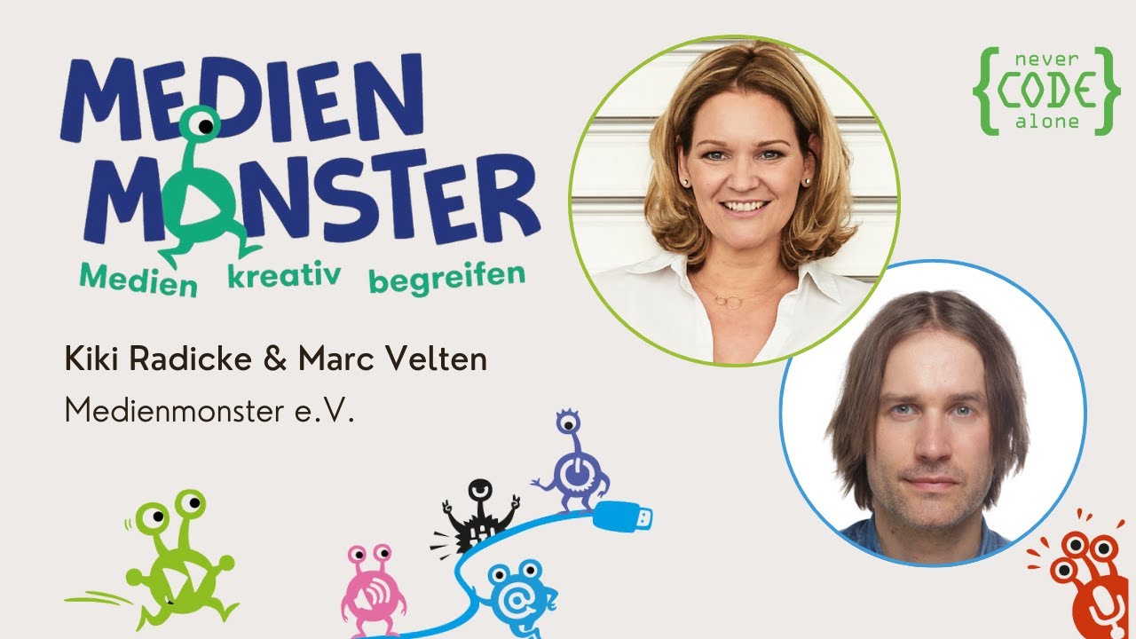 Medien kreativ begreifen - Der Medienmonster e.V. im Interview mit Kiki Radicke und Marc Velten ...