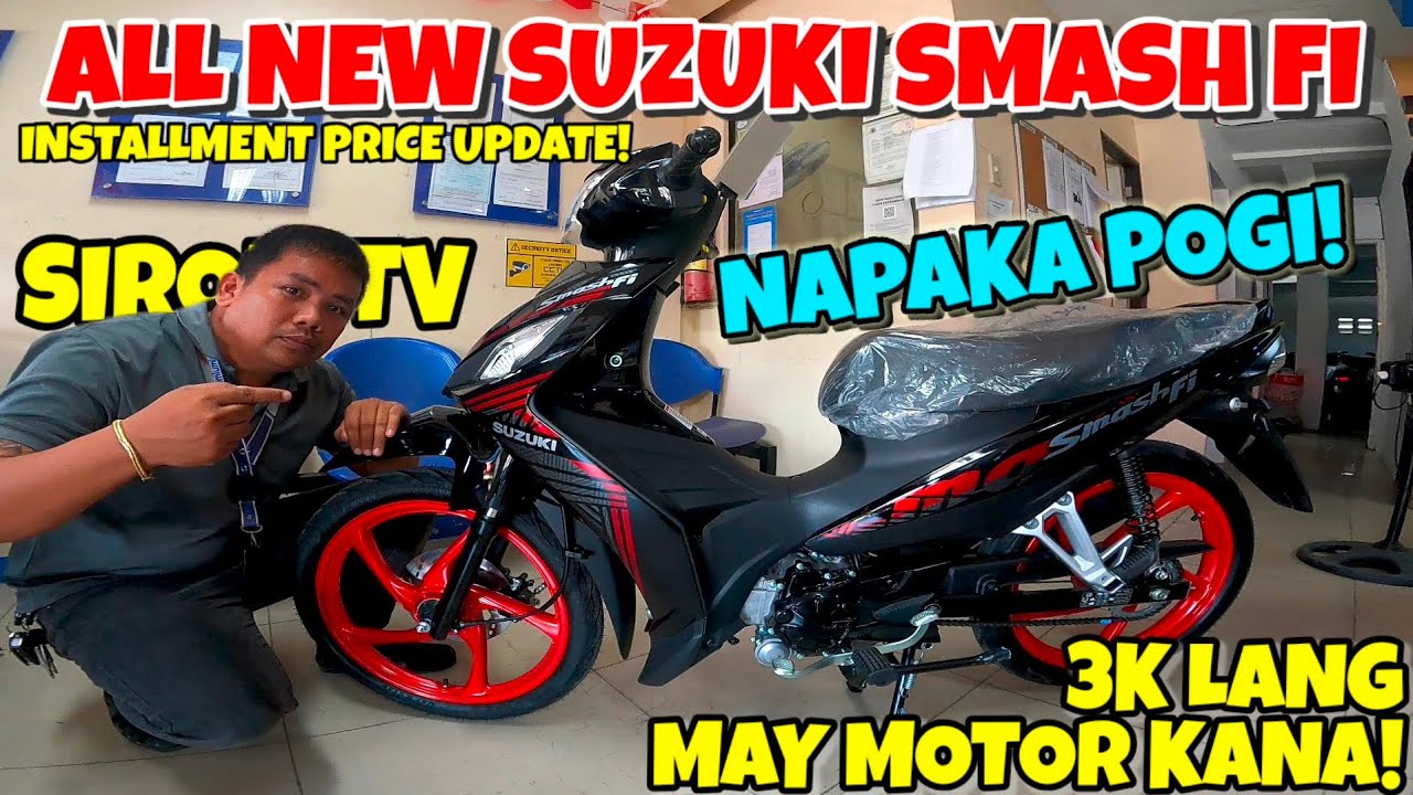 SUZUKI SMASH FI | INSTALLMENT PRICE UPDATE 2025 - YouTube