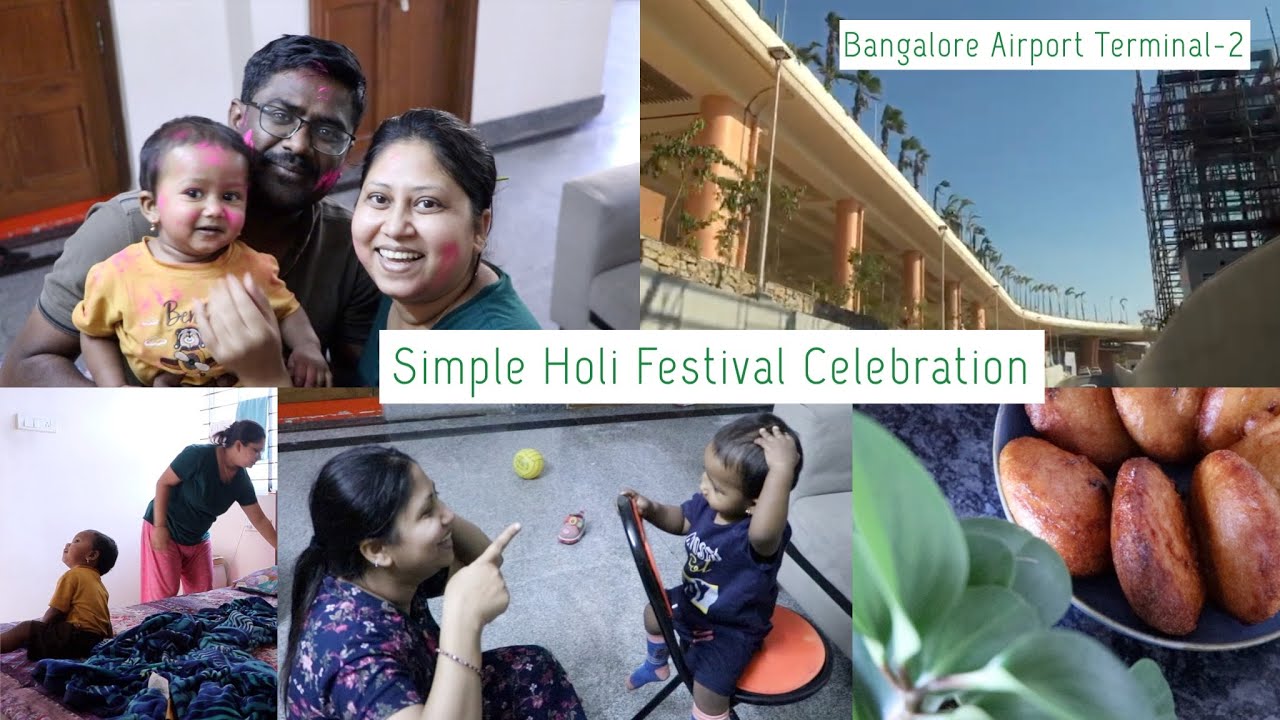 Simple Holi Festival Celebration - YouTube