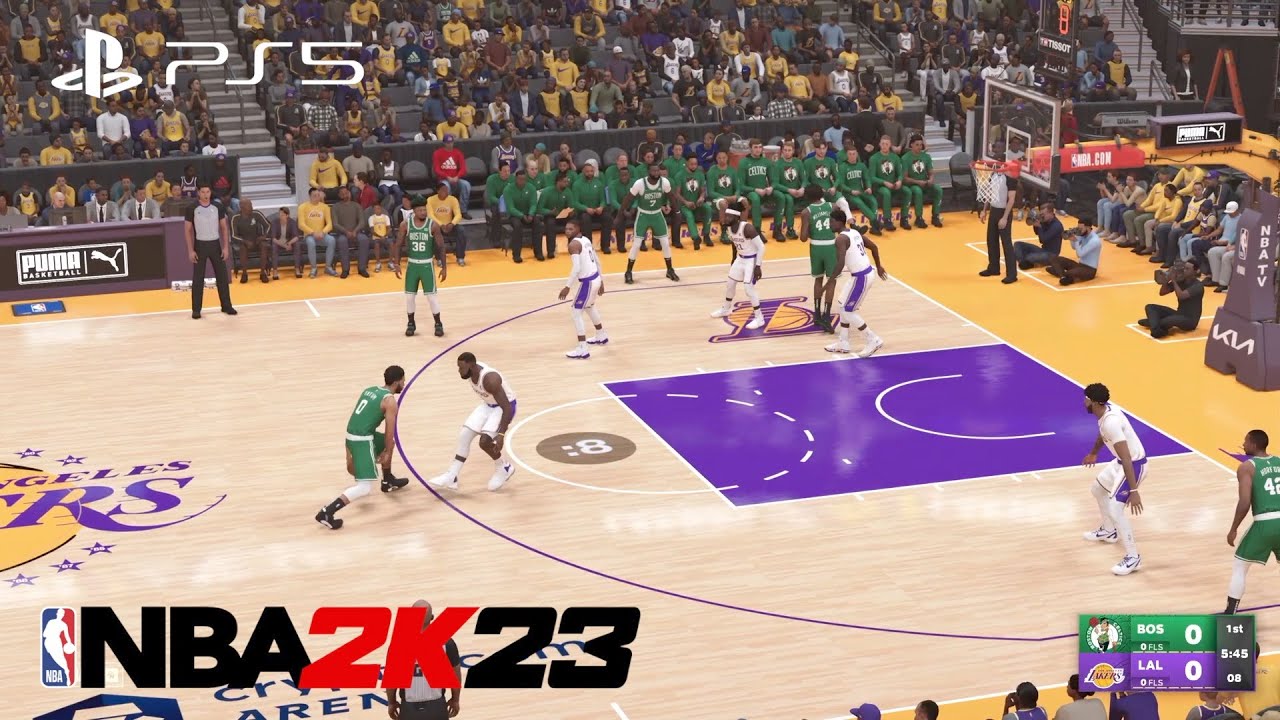 NBA 2K23 Gameplay Celtics vs Lakers | PS5 Next Gen - YouTube