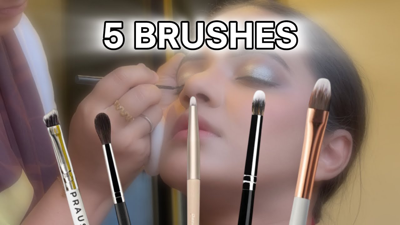 Day 9/30 – Only 5 Brushes, One Complete Eye Look You don’t need too ...
