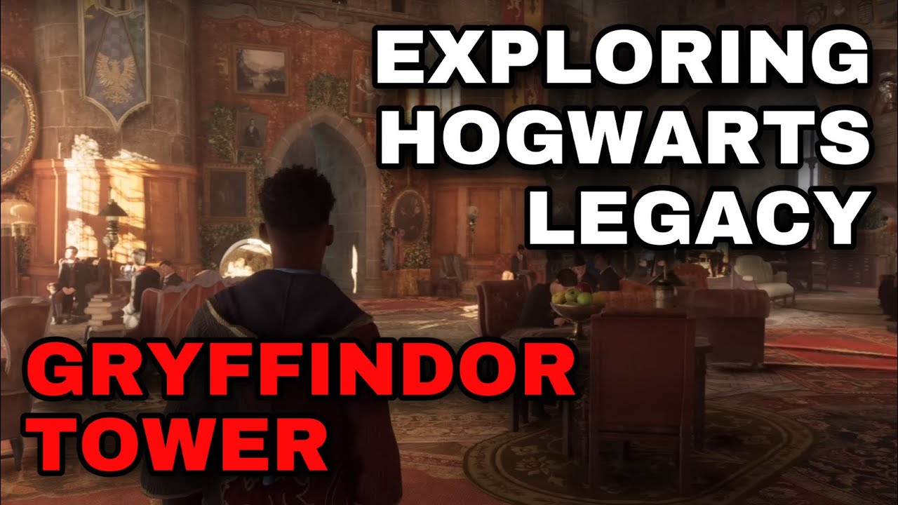 EXPLORING HOGWARTS LEGACY! - Gryffindor Tower - YouTube