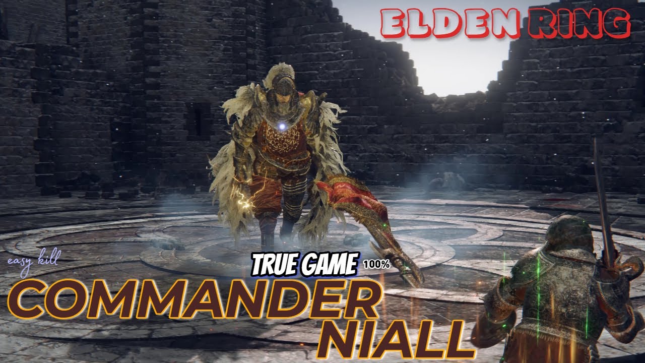 Commander Niall Easy Beat In Elden Ring GamePlay | Castle Sol l No ...