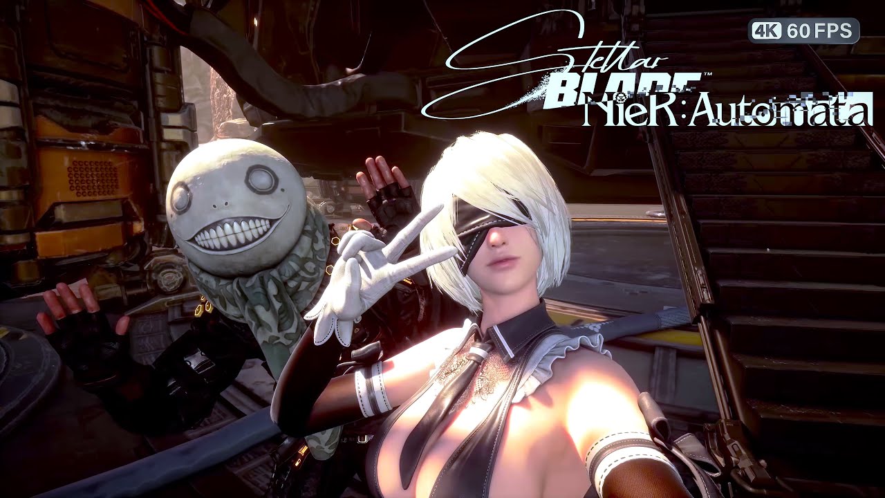Stellar Blade _ Trailer du DLC "NieR Automata" 4K60 - YouTube