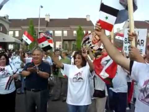 syrian rally dearborn michigan - YouTube