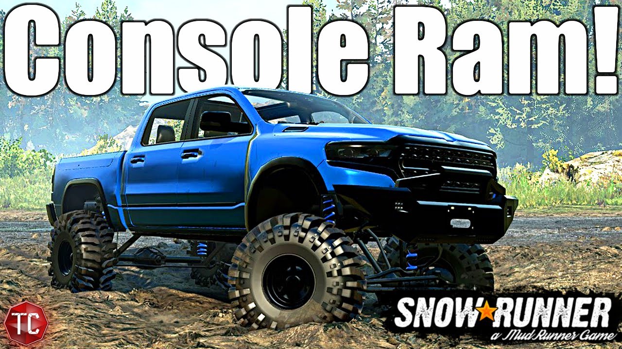 SnowRunner: THIS NEW RAM 1500 JUST DROPPED ON CONSOLE! - YouTube