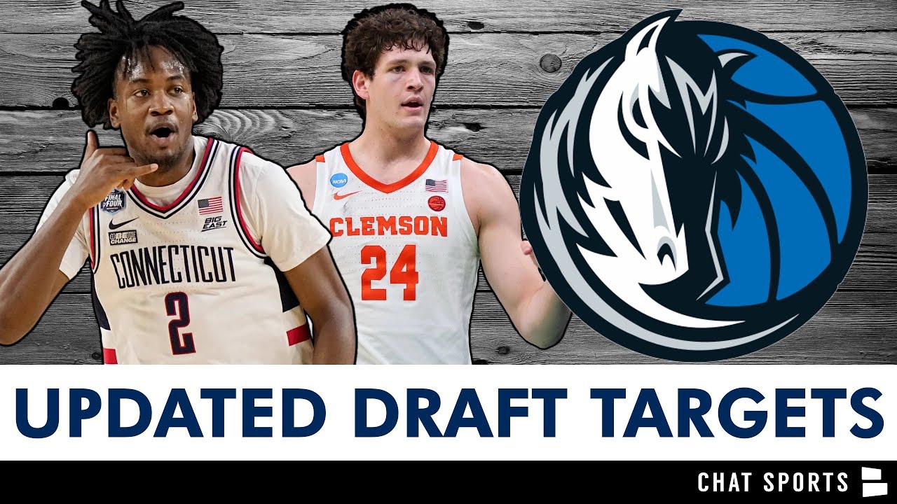 UPDATED Mavericks Draft Targets Ahead Of 2024 NBA Draft Ft. PJ Hall ...