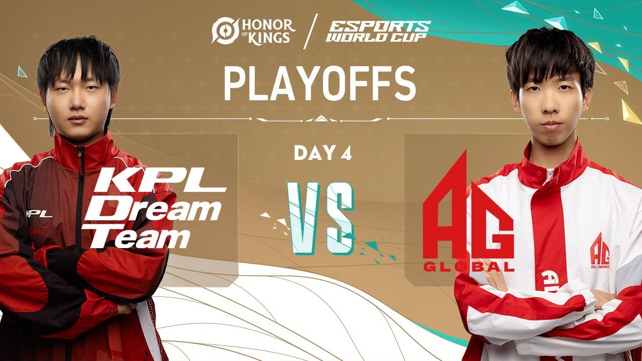 KPL Dream Team vs All Gamers Global | HoK x EWC - Day 4 - Playoffs ...