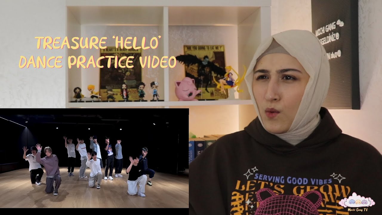 TREASURE - ‘HELLO’ DANCE PRACTICE VIDEO REACTION | KPOP TEPKİ - YouTube