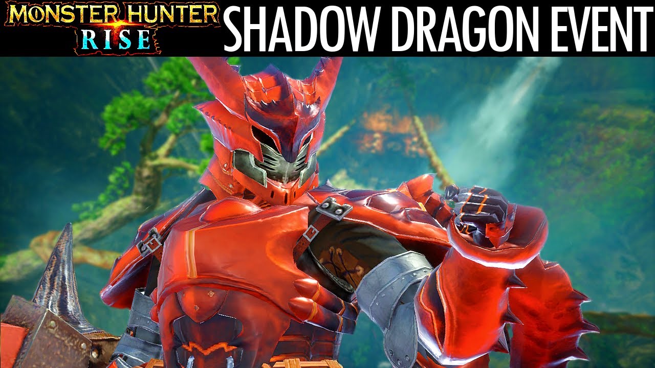 Monster Hunter Rise SHADOW DRAGON EVENT QUEST REVEAL NEWS BREAKDOWN ...