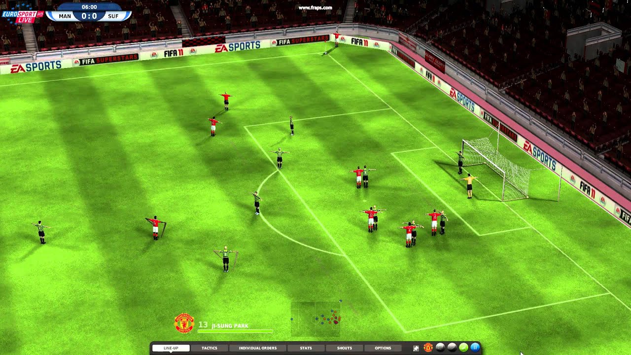 Fifa Manager 11 looks like this...Why? - YouTube