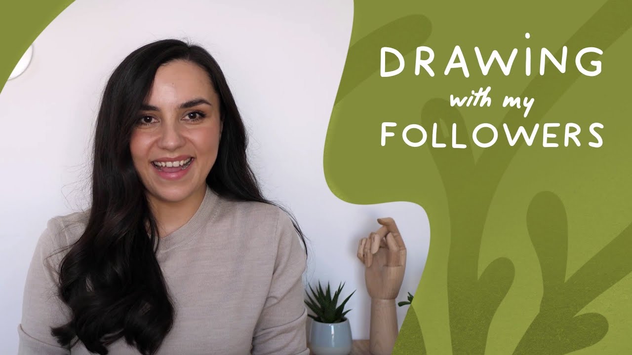 Drawing with My Followers 🥳| Get To Know Me - YouTube