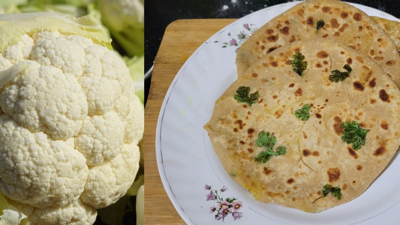 Govi paratha / cauliflower recipe/how to make govi paratha - YouTube