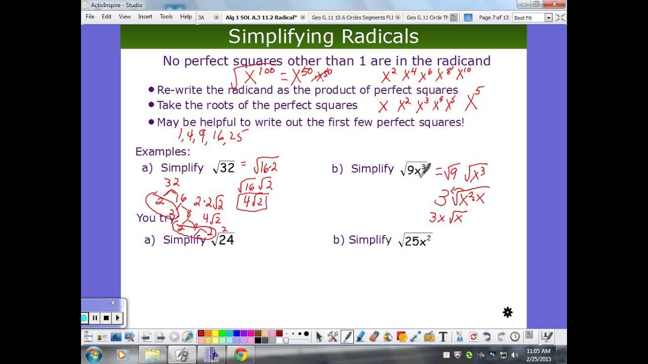 Radicals and Cube Roots - YouTube