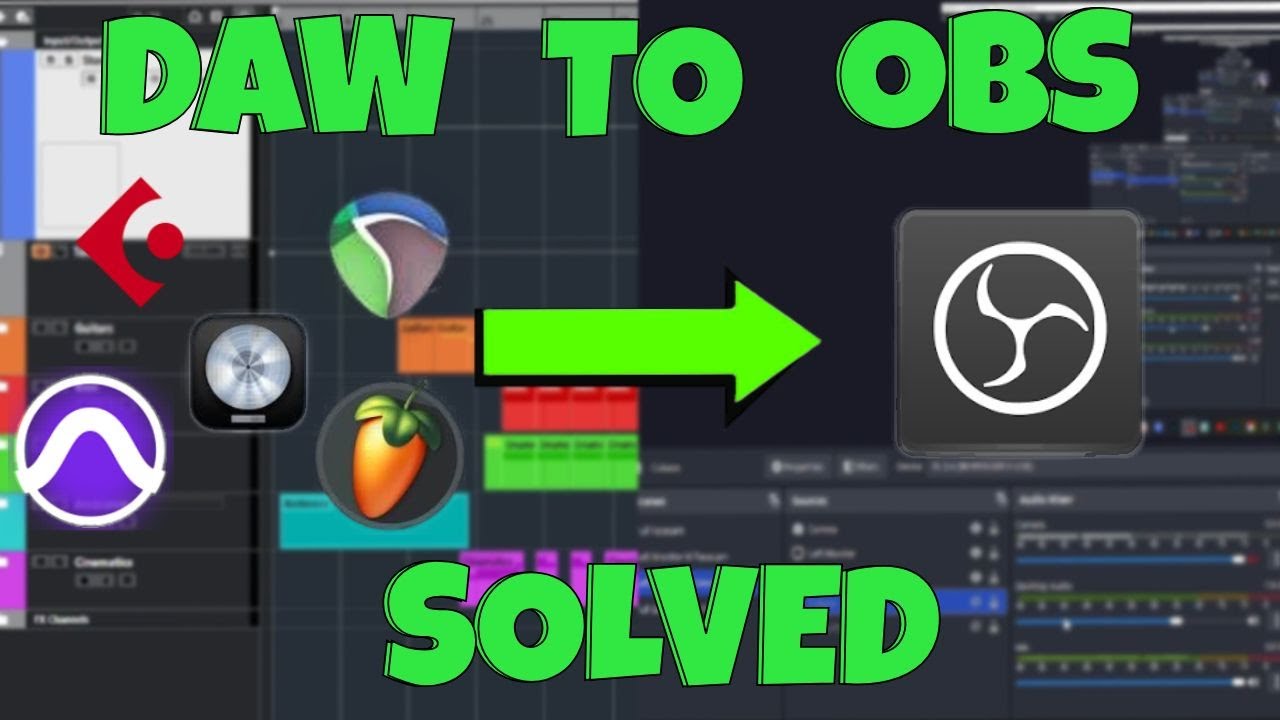 How To EASY Record Your DAW In OBS (FIXED)! - YouTube
