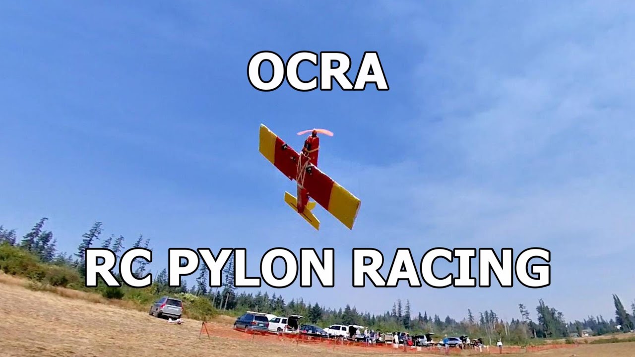 ORCA Pylon Racing - Four Plane Race Around Two Pylons - YouTube