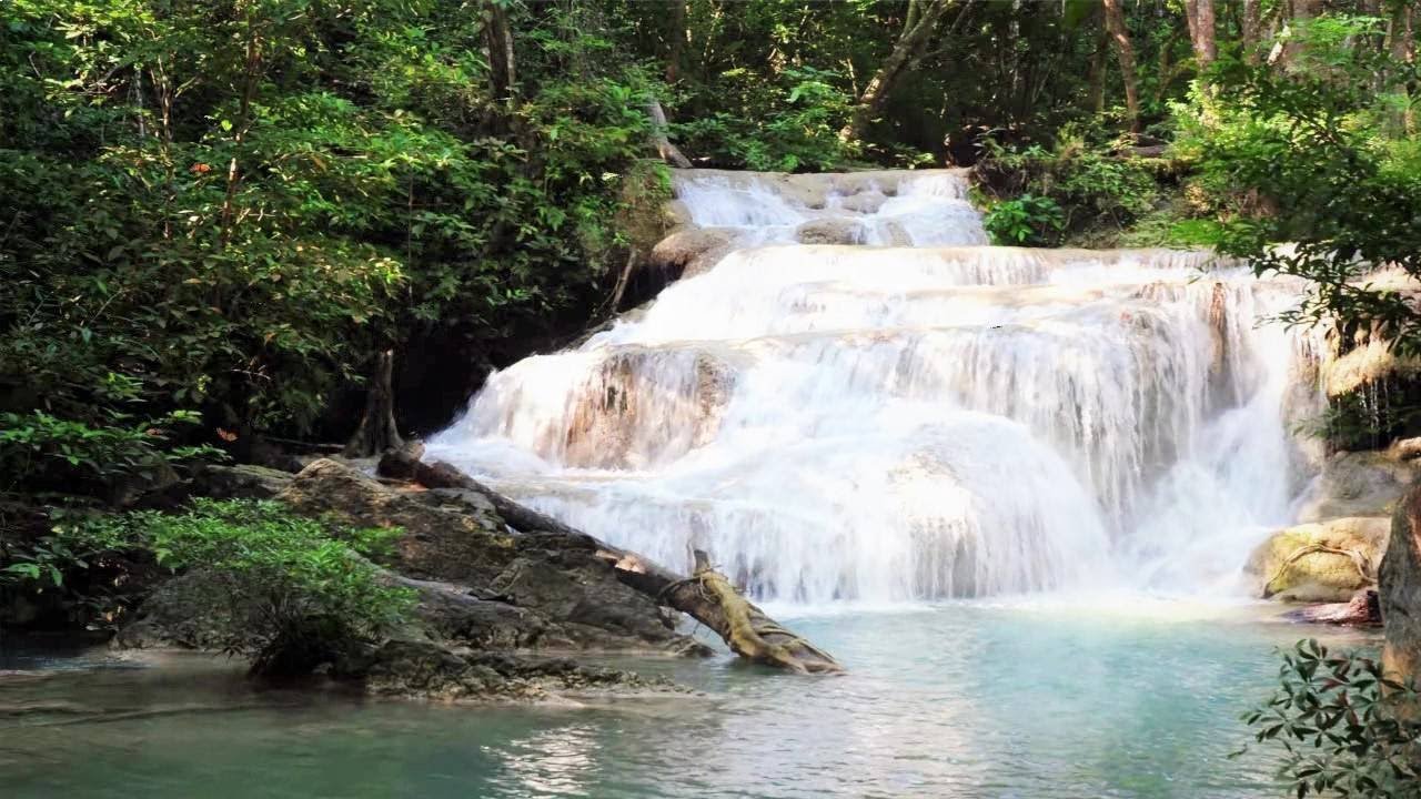 Beautiful Cascade, Nature Sound, Relaxing, Sleep, Meditation, Calm ...