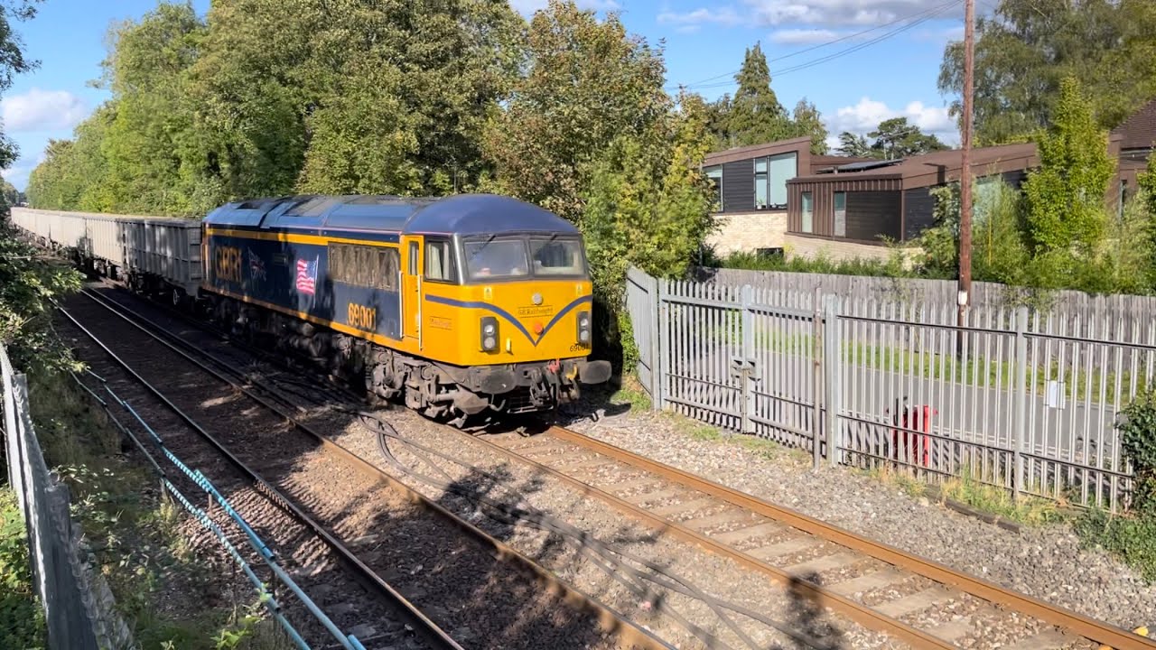 Class 69 | 69001 ‘Mayflower’ | GB Railfreight - GBRf - YouTube