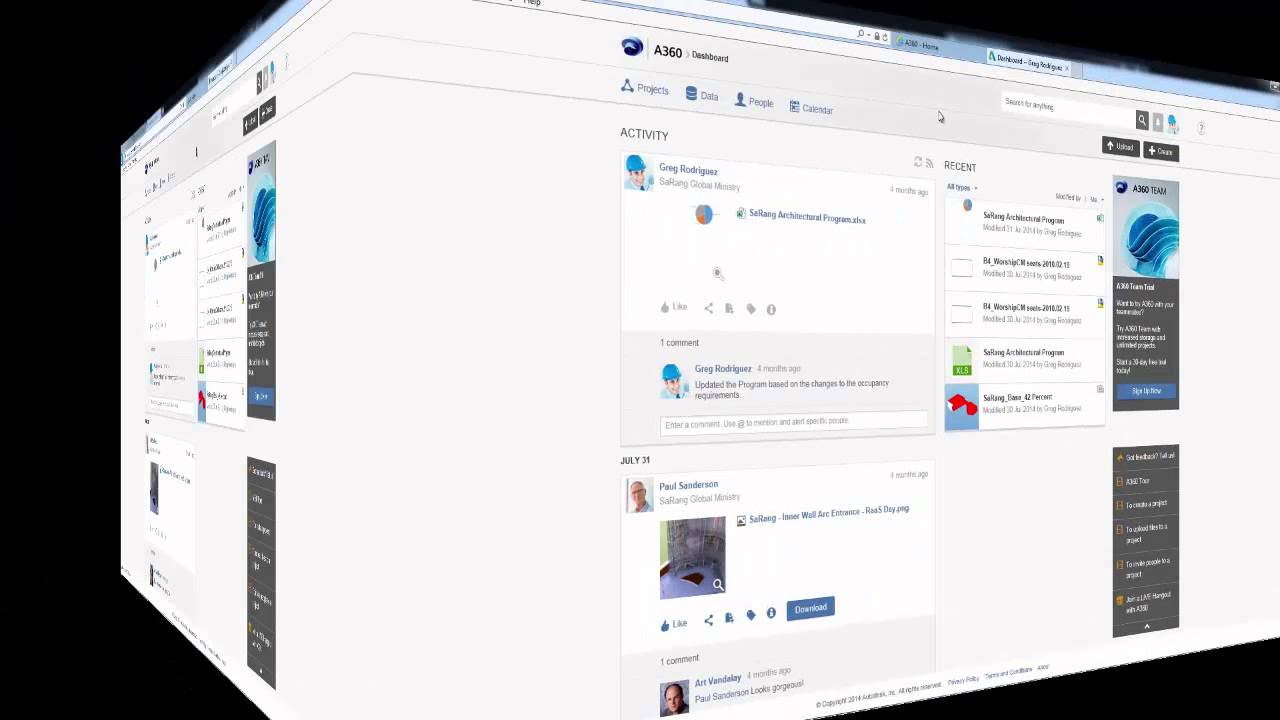Autodesk A360 Collaboration for Revit Setting Up A Project - YouTube