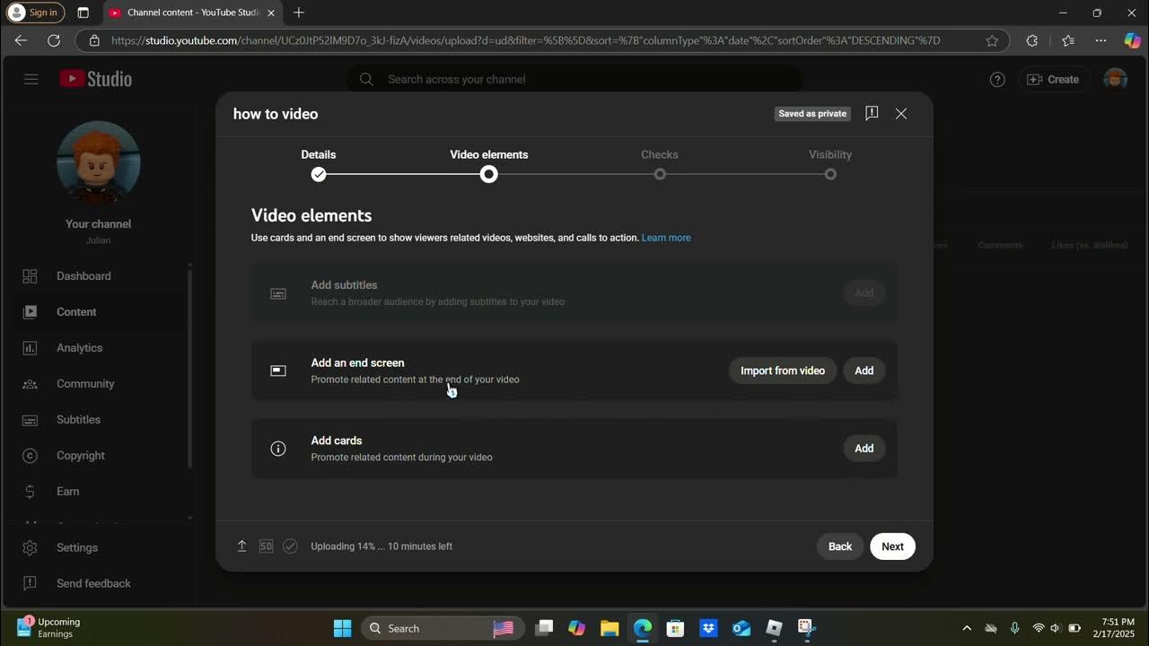 How to upload videos from your computer tutorial - YouTube