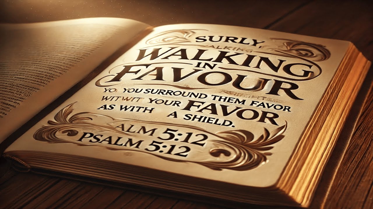 WALKING IN FAVOUR - YouTube