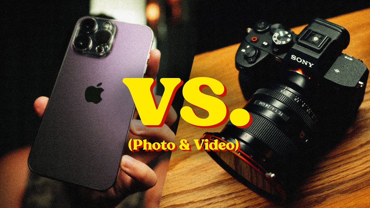 iPhone 14 Pro VS $4,000 Pro Hybrid Camera (how far can we push it ...