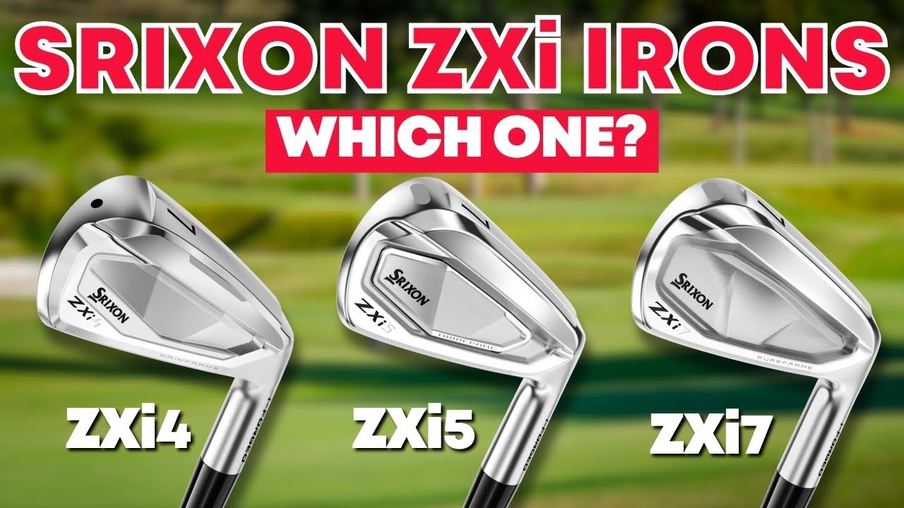 Srixon ZXi Irons 2025: The BEST Irons In Golf?! ZXi4, ZXi5, ZXi7 - YouTube