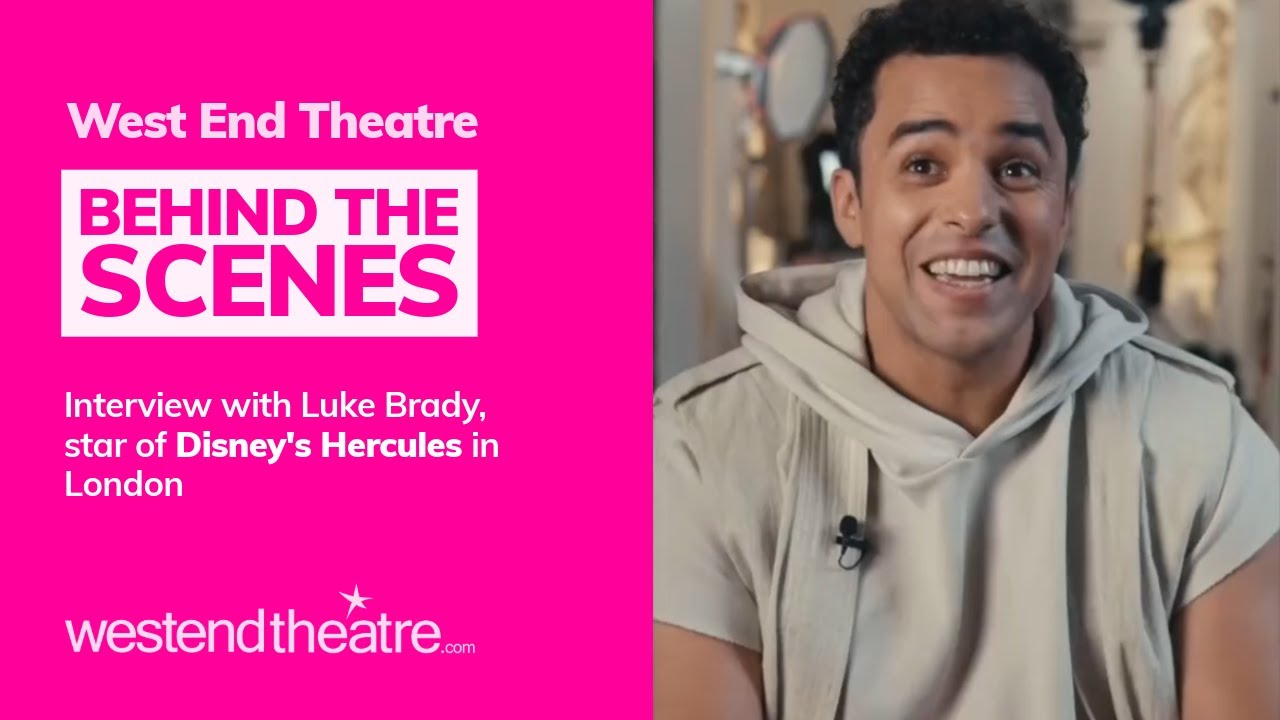 Disney's Hercules - Interview with Luke Brady star of Hercules in ...