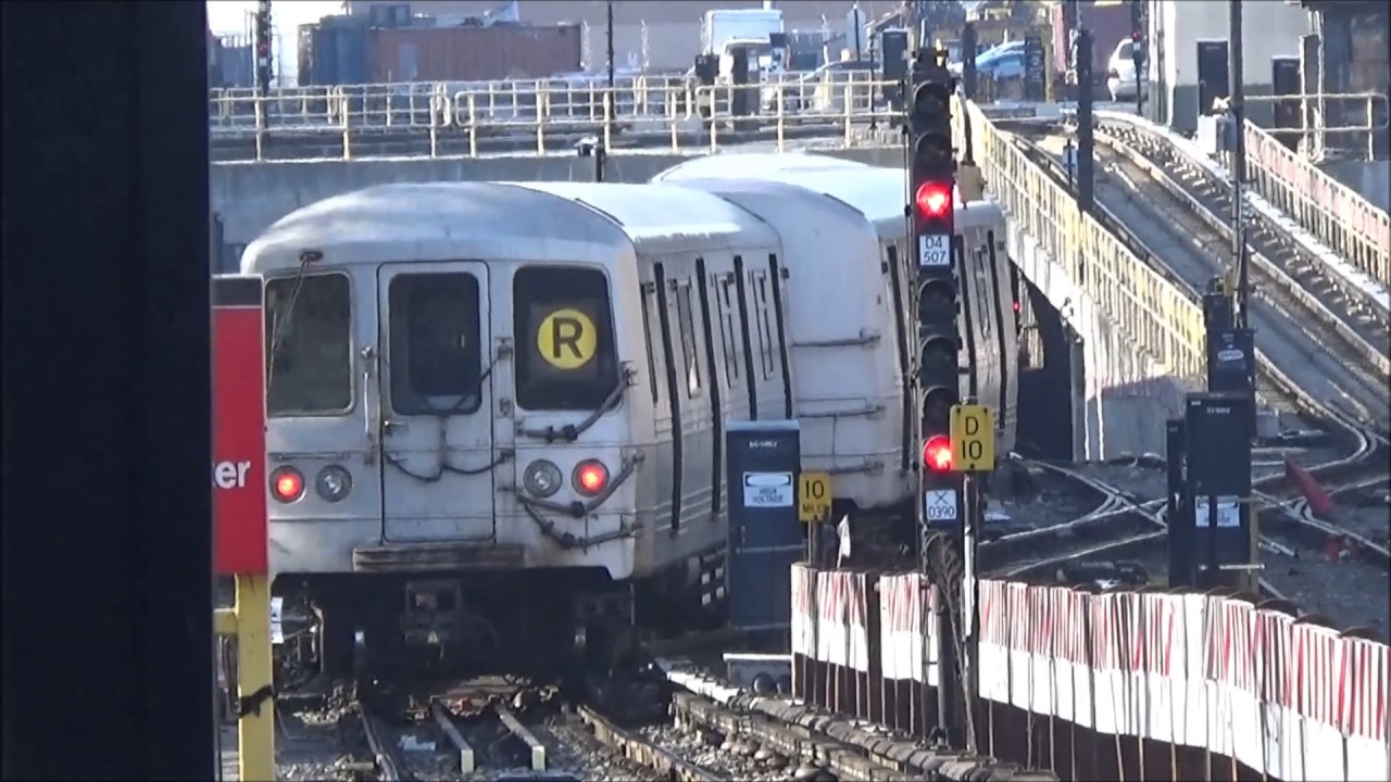 NYC Subway: (2/23/2017) Rare N, R, W trains at 9th Ave and 62nd st on ...