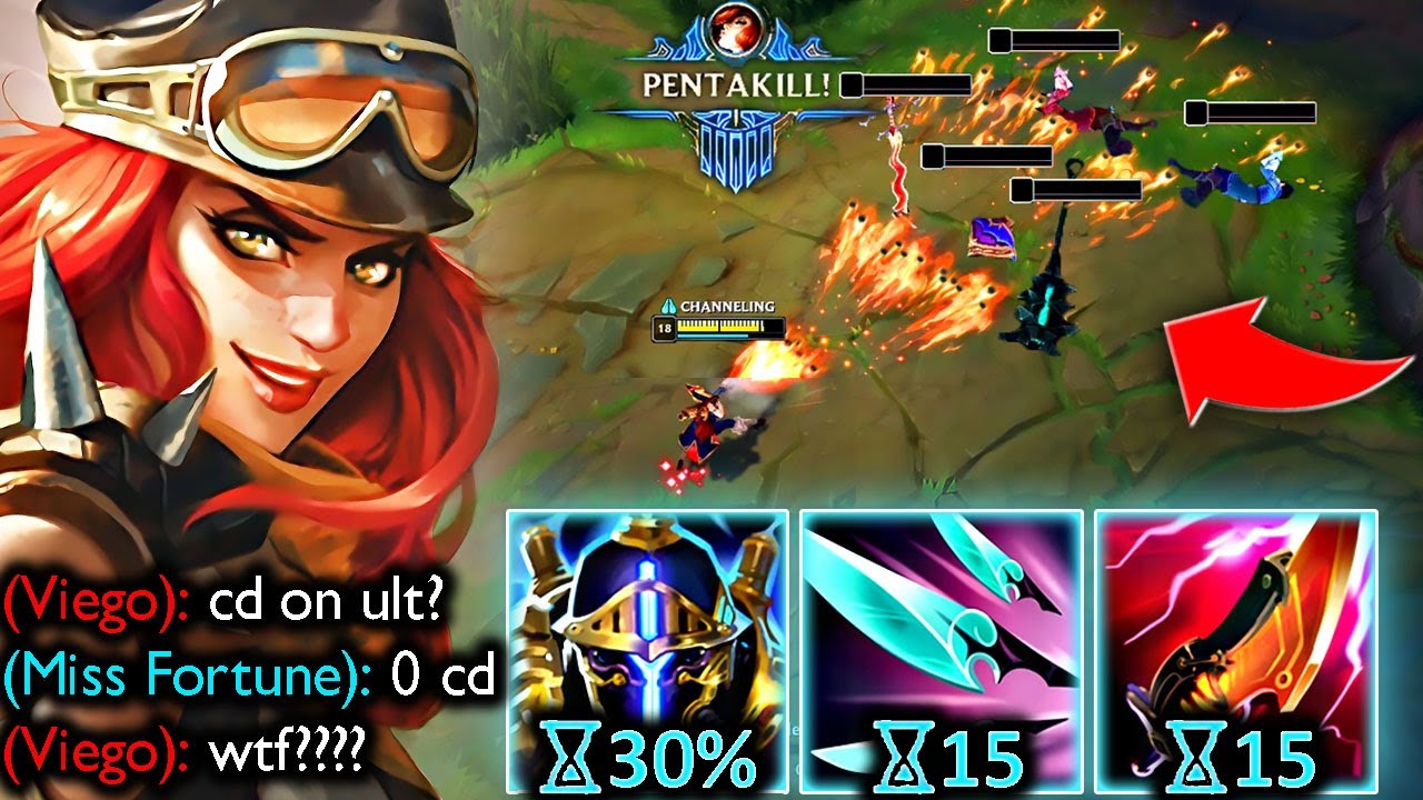 MISS FORTUNES SPAMS ULT ON REPEAT (FREE PENTA, FREE ELO) - YouTube