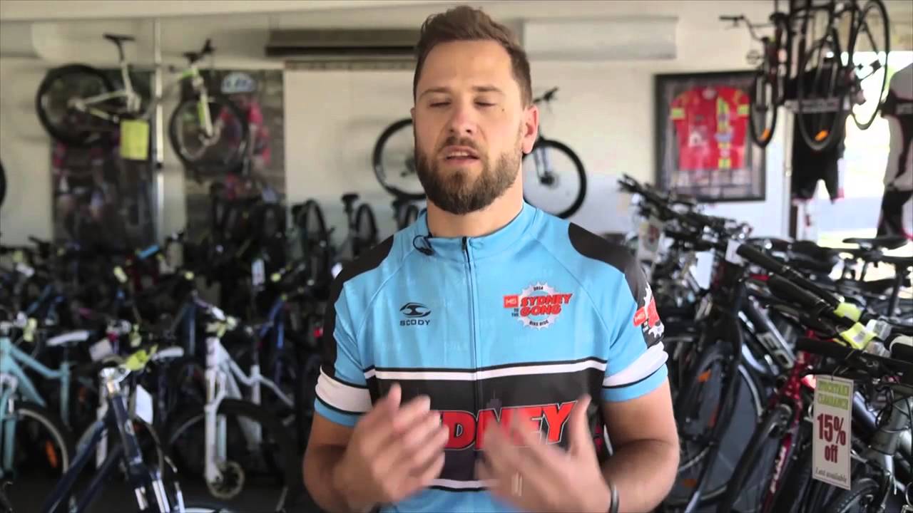 Ben Kersten on Carol Cooke - MS Gong Ride 2014 - YouTube