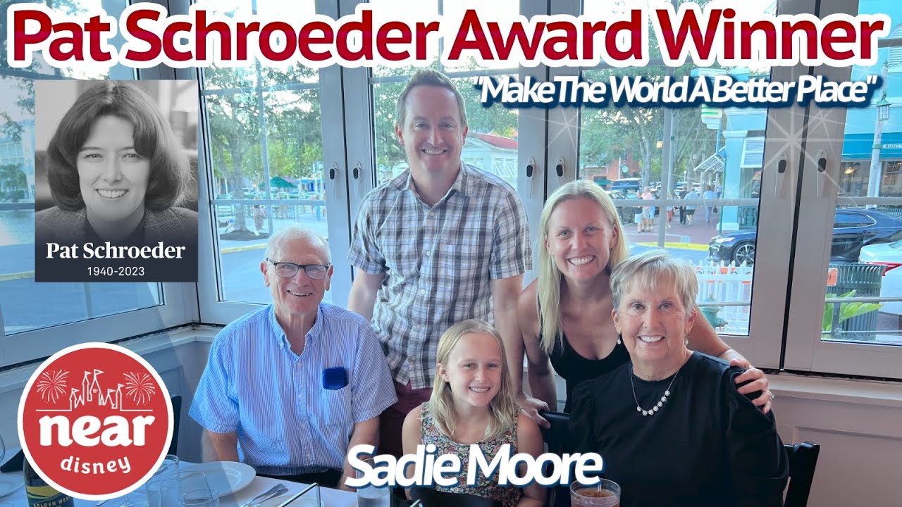 🏅Living in Celebration Florida: Meet Sadie Moore, winner of the Pat Schroeder Award Sadie Moore ...
