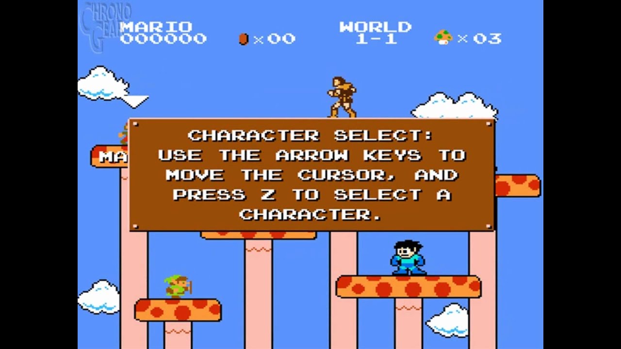 Super Mario Bros. Crossover Playthrough - Part 1 - YouTube